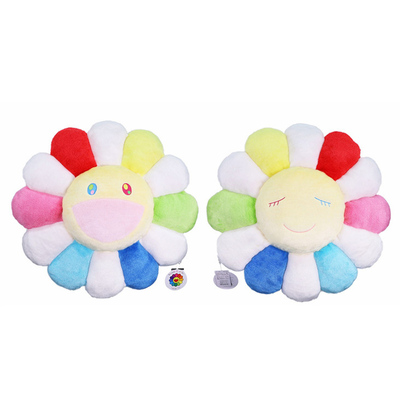 Takashi Murakami Flower Cushion Plush (Candy Colourful) - Plush Toys ...